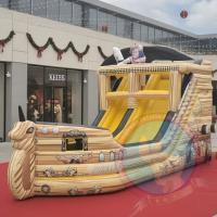 China Pirate Ship Inflatable Amusement Park Commercial Playground Large Slide Bounce Castle Custom Theme Design Mall Event Rental Equipment for sale