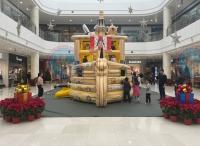 China Pirate Ship Inflatable Amusement Park Commercial Playground Large Slide Bounce Castle Custom Theme Design Mall Event Rental Equipment for sale