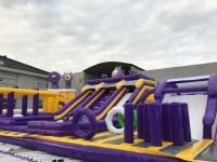 China Custom Giant Inflatable Amusement Park Bounce House 25x20m PVC Material for Kids Adults Indoor Outdoor for sale
