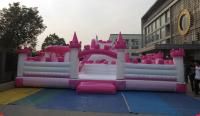 China Custom Inflatable Bouncy Castle with Slide for Kids 2-13 Years PVC 2 Year Warranty for sale
