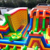 China Commercial Inflatable Fun Park 15m x 8m Multi Zone Play Structure for Events and Rentals for sale