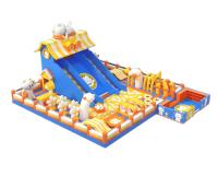 China Inflatable Bounce House Obstacle Course for Kids Commercial Grade PVC 0.4mm Custom Size for sale