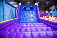 China Customized Large Inflatable Slide Bouncer Obstacle Course 0.55mm PVC Outdoor Sports for Fun for sale