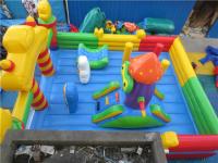 China Inflatable Bouncy Castle with Slide 6x5x3.3m Customizable PVC Bounce House for Kids Outdoor Play for sale