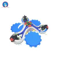 China Custom Commercial Outdoor Water Park Inflatable 35x35x8.7m PVC Summer Equipment TH-WP-001 for sale