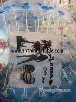 China Inflatable Human Bubble Bumper Ball for Football 1.5m TPU PVC Adults Bumper Soccer for sale