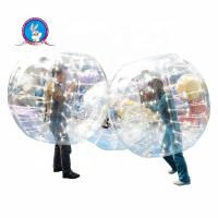 China Inflatable Bumper Ball Bubble Suit 1.2M TPU PVC for Body Zorbing Fun for sale
