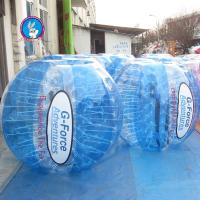 China Inflatable Bumper Ball Bubble Suit 1.2M TPU PVC for Body Zorbing Fun for sale