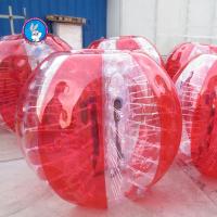 China Inflatable Bumper Ball Bubble Suit 1.2M TPU PVC for Body Zorbing Fun for sale