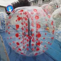 China Inflatable Bumper Ball Bubble Suit 1.2M TPU PVC for Body Zorbing Fun for sale