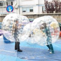 China Inflatable Bumper Ball Bubble Suit 1.2M TPU PVC for Body Zorbing Fun for sale