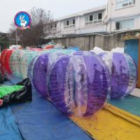 China Inflatable Bumper Ball Bubble Suit 1.2M TPU PVC for Body Zorbing Fun for sale