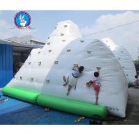China Inflatable Water Iceberg 6x4.8x4.25m Floating Water Park Games for Beach and Aqua Park for sale