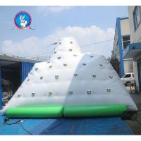 China Inflatable Water Iceberg 6x4.8x4.25m Floating Water Park Games for Beach and Aqua Park for sale