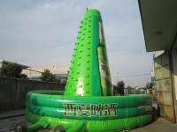 China Inflatable Rock Climbing Wall 100-500kg Capacity Customizable PVC Climbing Tower for Indoor Outdoor Sports for sale