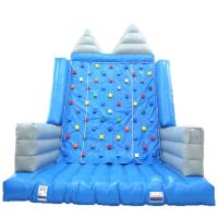 China Customized Inflatable Rock Climbing Wall for Indoor Playground 5-10 Person Capacity PVC for sale