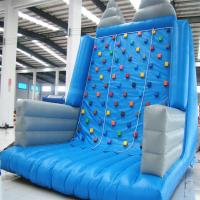 China Customized Inflatable Rock Climbing Wall for Indoor Playground 5-10 Person Capacity PVC for sale