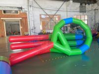 China Inflatable Tennis Racket 2m Outdoor Fun Activities Team Building Custom Competition PVC for sale