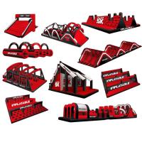 China Customized Inflatable Obstacle Course Hot Barrier Land Games 2-14 Years PVC Bounce Castle for sale