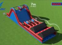China Customized Inflatable Obstacle Course 5km Race Track PVC Material for Outdoor Games for sale