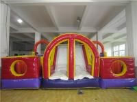 China PVC Inflatable Obstacle Course Bounce House 3m x 5m Outdoor Party Rental Games for Kids for sale