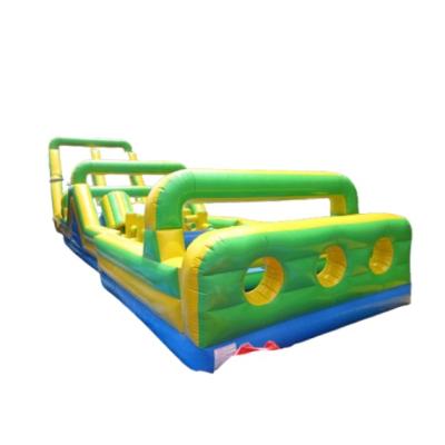 China Commercial Inflatable Obstacle Course Bouncer 5m Outdoor Sports Playground with Blower for sale