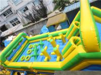 China Commercial Inflatable Obstacle Course Bouncer 5m Outdoor Sports Playground with Blower for sale