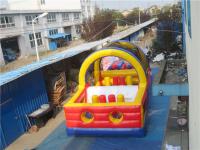 China Commercial PVC Inflatable Obstacle Course Bounce House 10x4x4 ft for Party Rental for sale