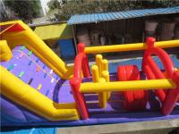China Commercial PVC Inflatable Obstacle Course Bounce House for Party Rental with Blower 3 Year Warranty for sale