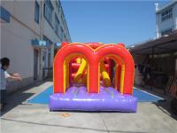 China Commercial PVC Inflatable Obstacle Course Bounce House for Party Rental with Blower 3 Year Warranty for sale