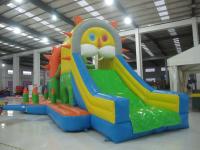 China Customized PVC Inflatable Bounce House 24x26ft Kids Outdoor Obstacle Course with CE Blower for sale