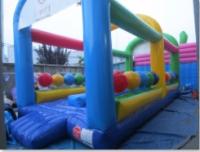China Inflatable Wrecking Ball Game for Kids and Adults Outdoor Sport 0.45mm PVC for sale