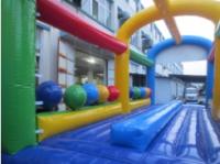 China Inflatable Wrecking Ball Game for Kids and Adults Outdoor Sport 0.45mm PVC for sale