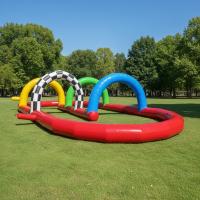China Custom Inflatable Bumper Car Track Portable Game Arena 3m Height PVC for Carnival Events Rental Business for sale