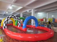 China Custom Inflatable Bumper Car Track Portable Game Arena 3m Height PVC for Carnival Events Rental Business for sale