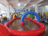 China Custom Inflatable Bumper Car Track Portable Game Arena 3m Height PVC for Carnival Events Rental Business for sale