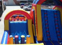 China Custom Inflatable Obstacle Course 30m x 4m Heavy Duty PVC Commercial Outdoor Challenge Racing for sale