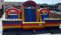 China Custom Inflatable Obstacle Course 30m x 4m Heavy Duty PVC Commercial Outdoor Challenge Racing for sale