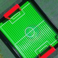 China Custom Inflatable Soccer Field 12x6m PVC Football Court for Commercial Playground and Event Use for sale