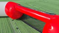 China Custom Inflatable Soccer Field Portable Football Arena 10x5m Enclosed Boundary Goal Sections Logo Printing School Club Event for sale
