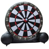 China Custom Inflatable Dart Board Giant Target Game with Sticky Balls for Outdoor Party Carnival School Rental for sale