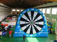 China Custom Inflatable Dart Board Giant Target Game with Sticky Balls for Outdoor Party Carnival School Rental for sale