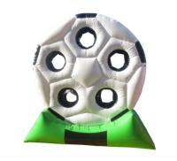 China Customizable Inflatable Football Goal for Training Team Building Games 2m Size for sale
