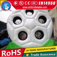 China Customizable Inflatable Football Goal for Training Team Building Games 2m Size for sale