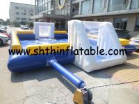 China Inflatable Water Football Pitch 15x7.5x2.5m PVC Outdoor Commercial Use 3 Year Warranty for sale