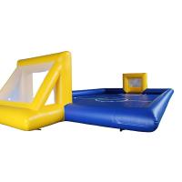 China Inflatable Football Field PVC Custom Size Water Soccer Court for Sport Games for sale