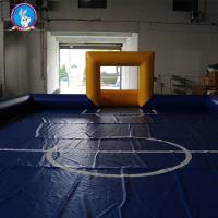 China Inflatable Football Field PVC Custom Size Water Soccer Court for Sport Games for sale