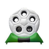 China Custom Logo Inflatable Soccer Darts Arena 3.5m Height with Safety Padding for Corporate Events for sale