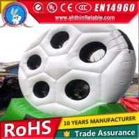 China Custom Logo Inflatable Soccer Darts Arena 3.5m Height with Safety Padding for Corporate Events for sale