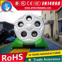 China Custom Logo Inflatable Soccer Darts Arena 3.5m Height with Safety Padding for Corporate Events for sale